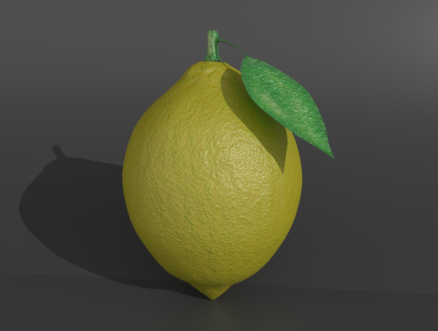 Lemon Fruit Food 3D - TurboSquid 1529552