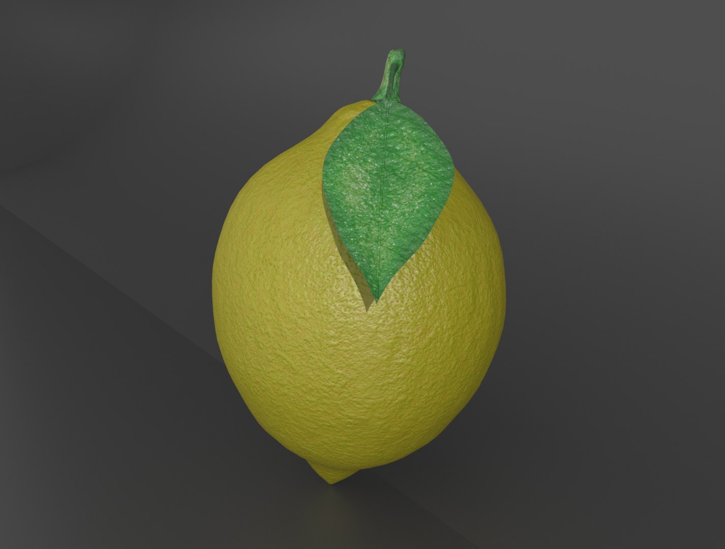 Lemon Fruit Food 3D - TurboSquid 1529552