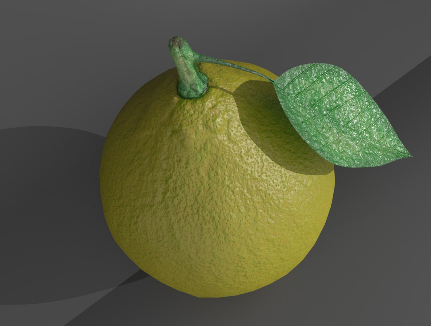 Lemon Fruit Food 3D - TurboSquid 1529552