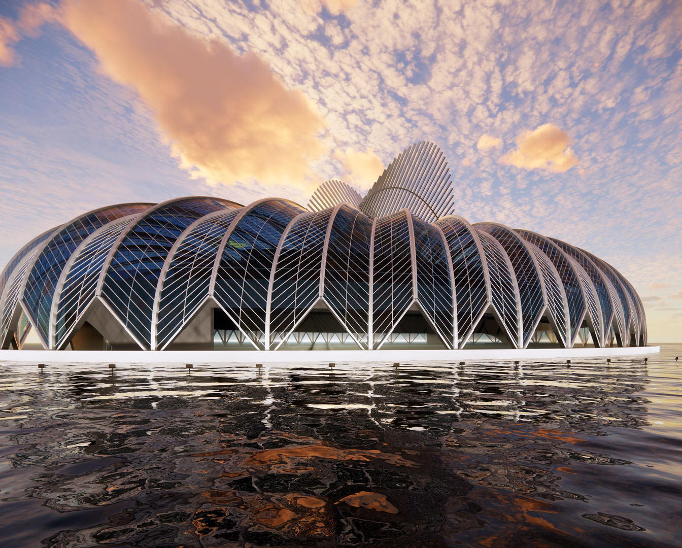 Calatrava studio 3D model - TurboSquid 1956624