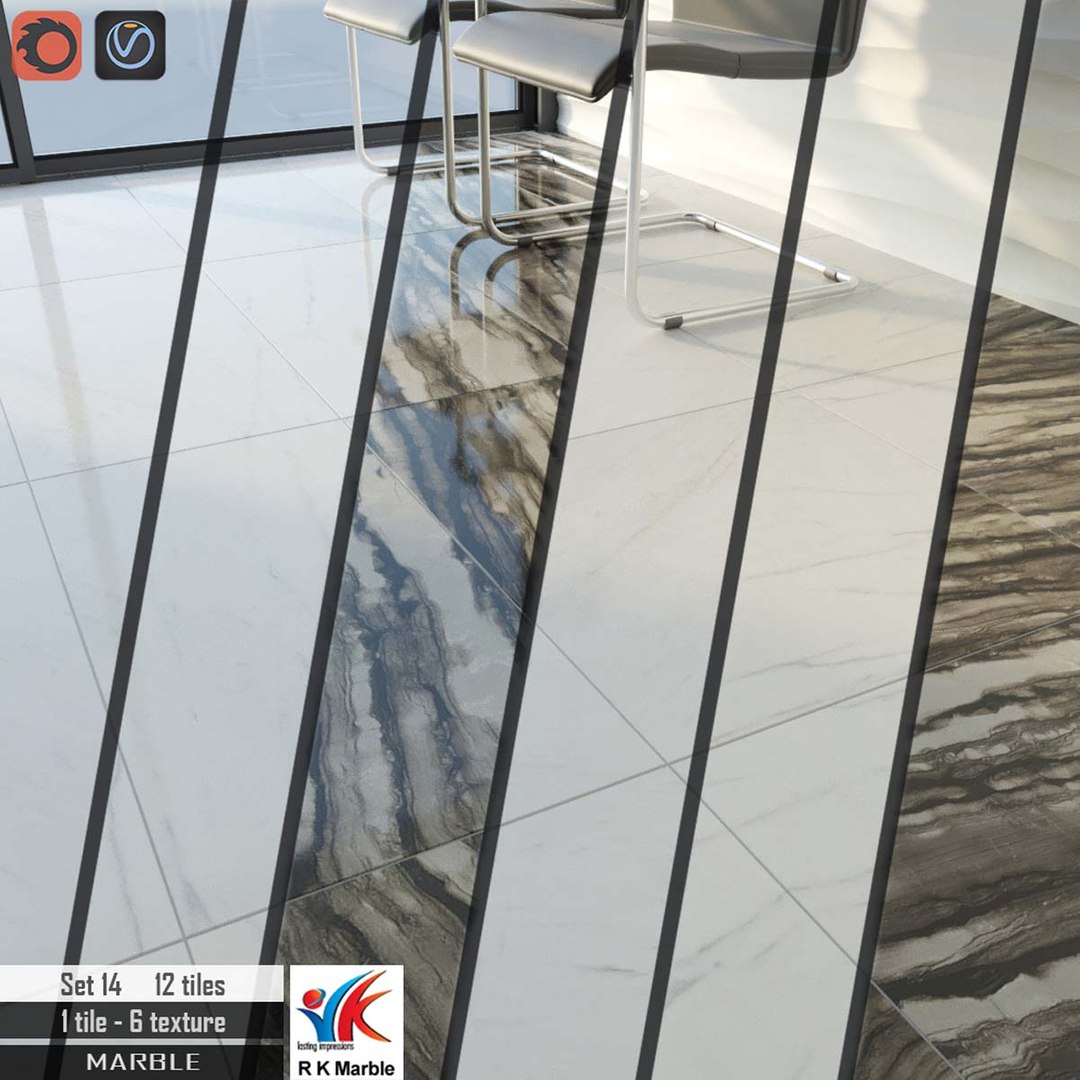 Tile R K Marble 3D Model - TurboSquid 1256790