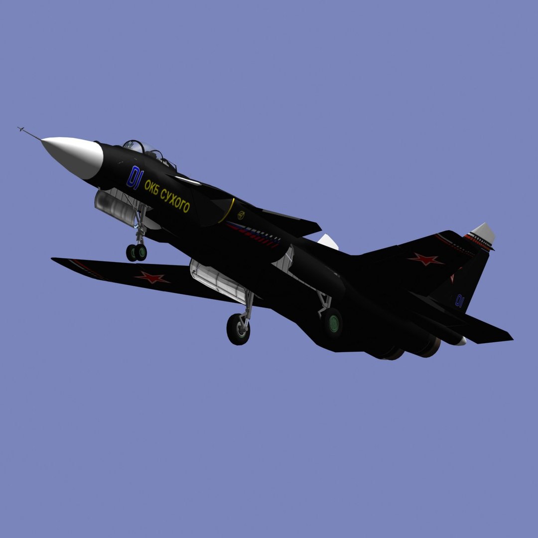 Su-47 Berkut 3d Model
