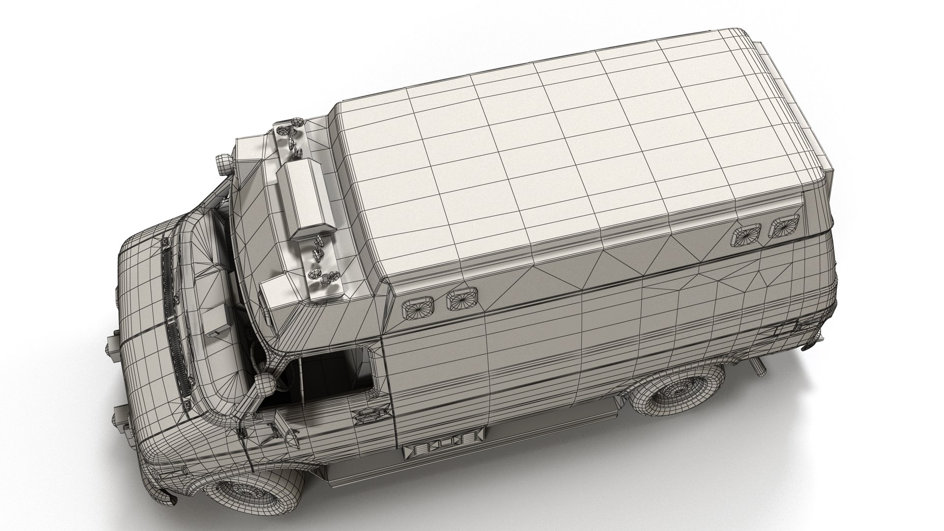 3D model van vehicle - TurboSquid 1679144