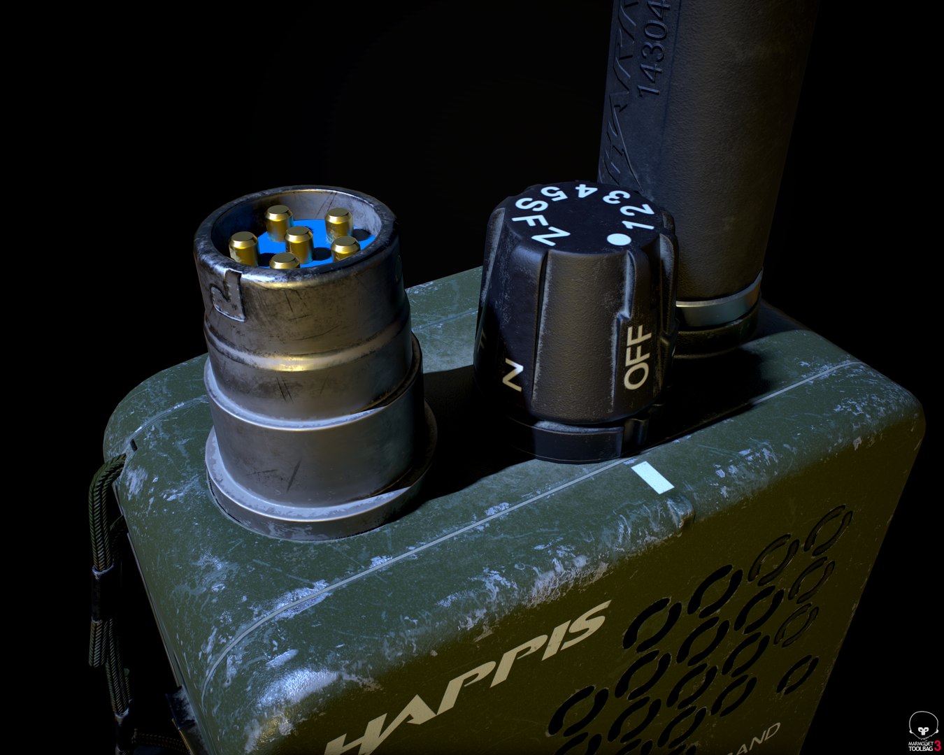 Military Radio AN PRC-152 3D Model - TurboSquid 1808779