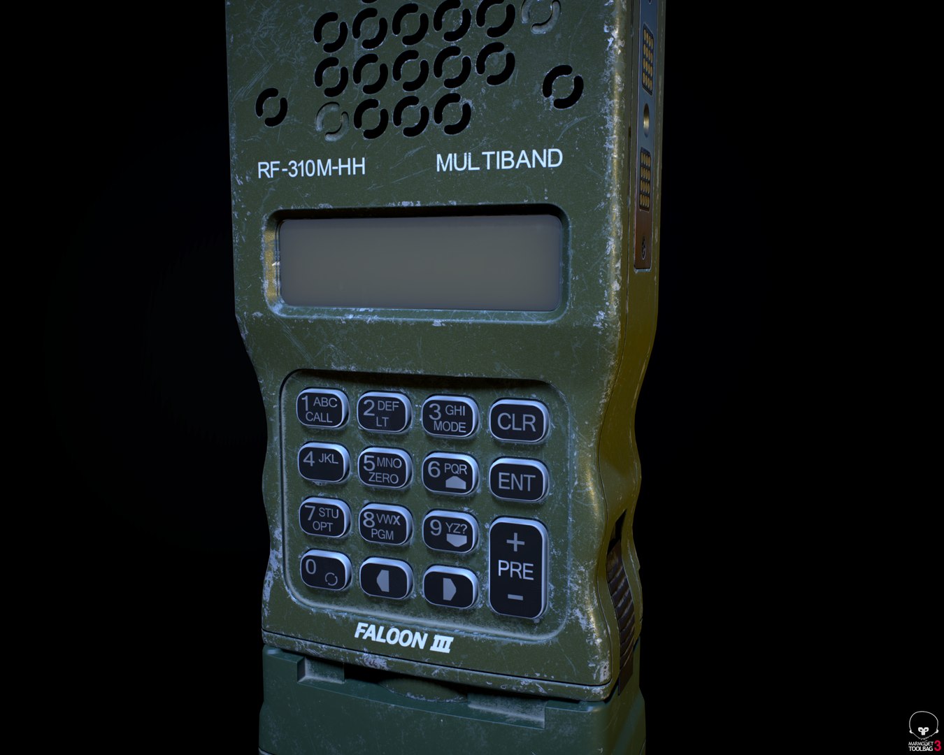 Military Radio AN PRC-152 3D Model - TurboSquid 1808779