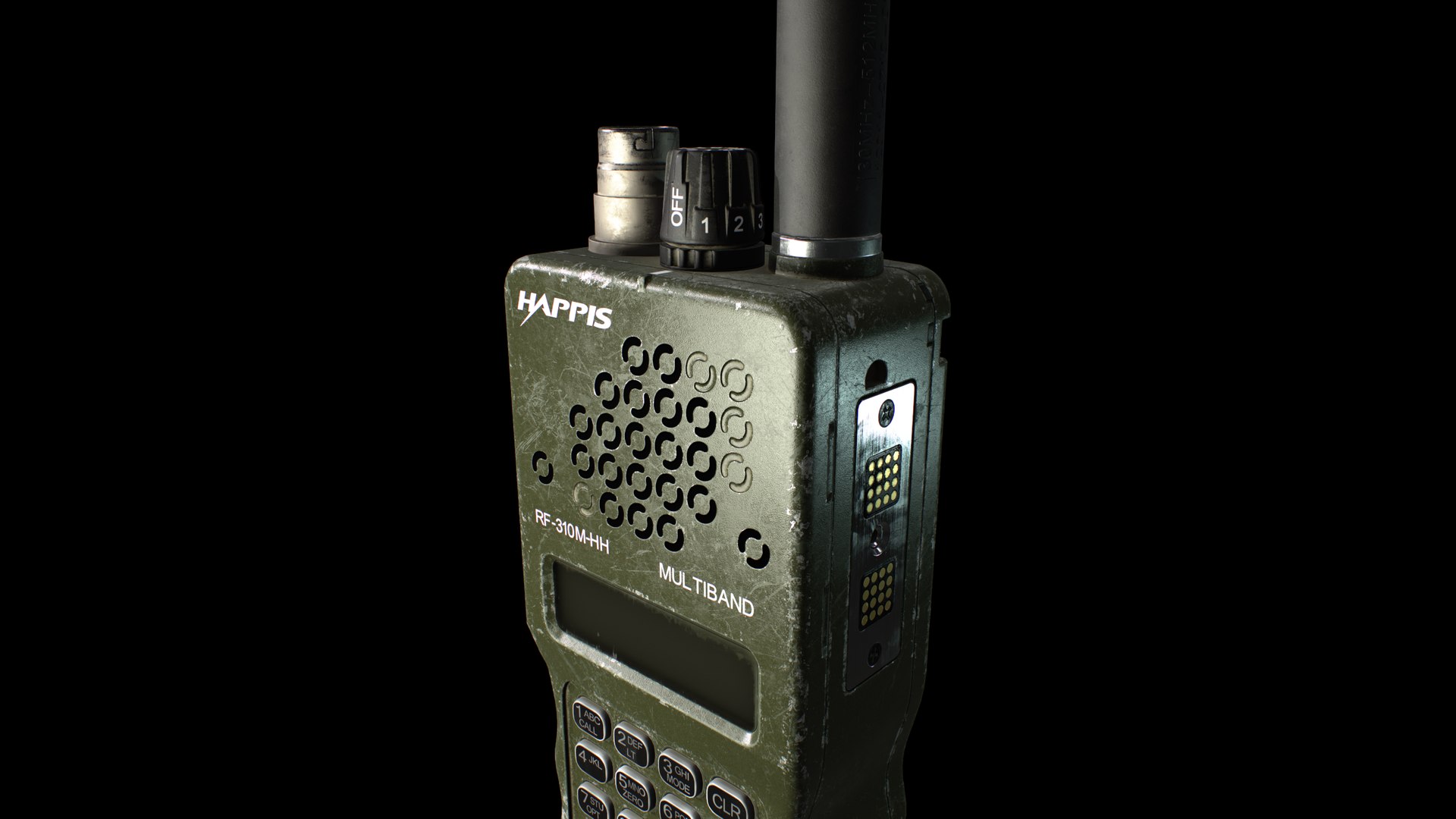 Military Radio AN PRC-152 3D Model - TurboSquid 1808779