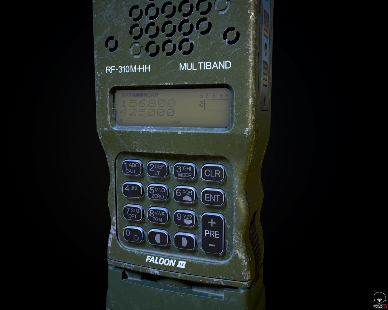 Military Radio AN PRC-152 3D Model - TurboSquid 1808779