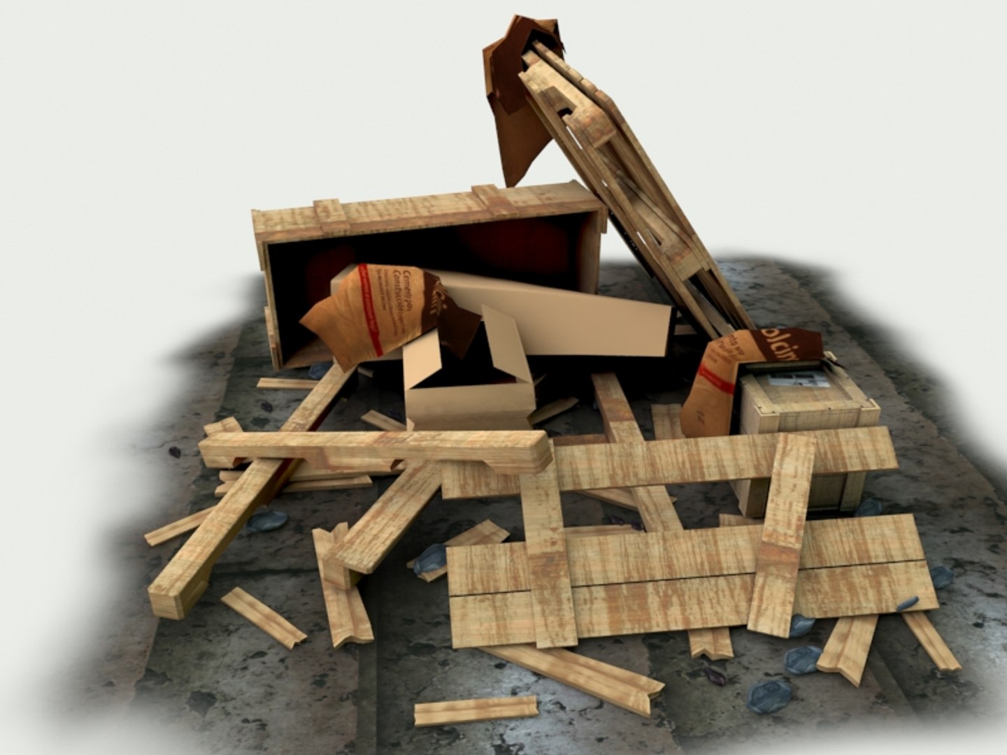 Debris Box 3d 3ds