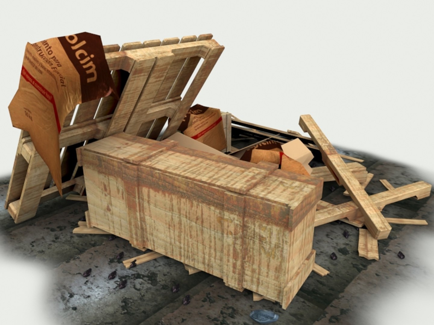 Debris Box 3d 3ds