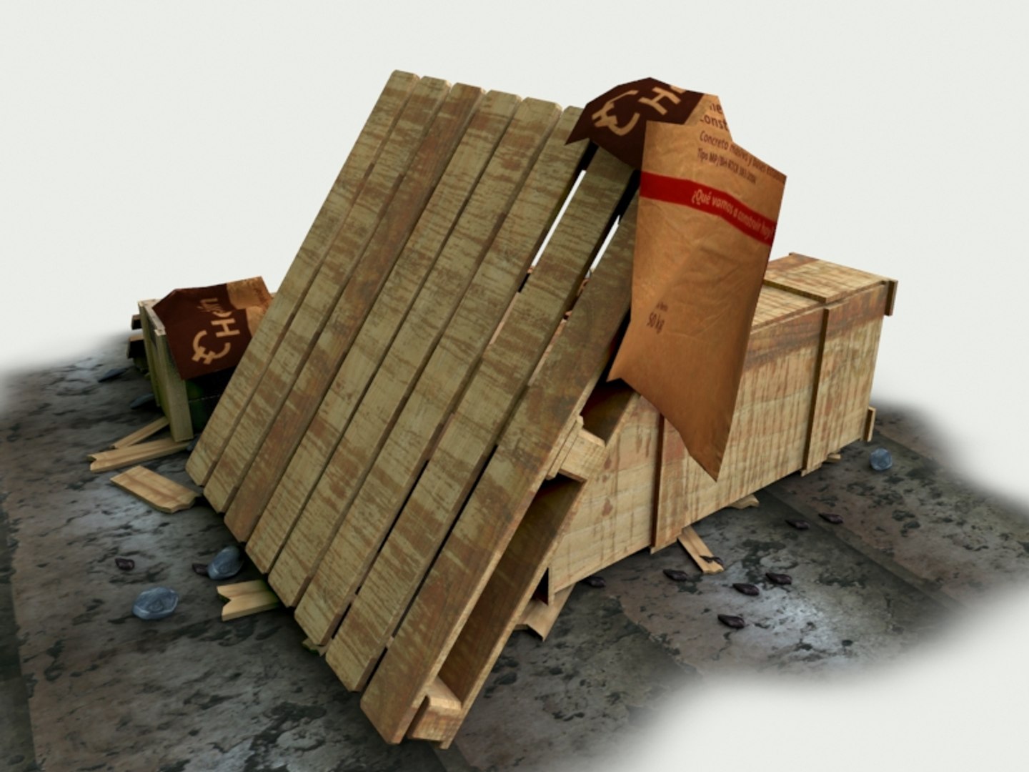 Debris Box 3d 3ds