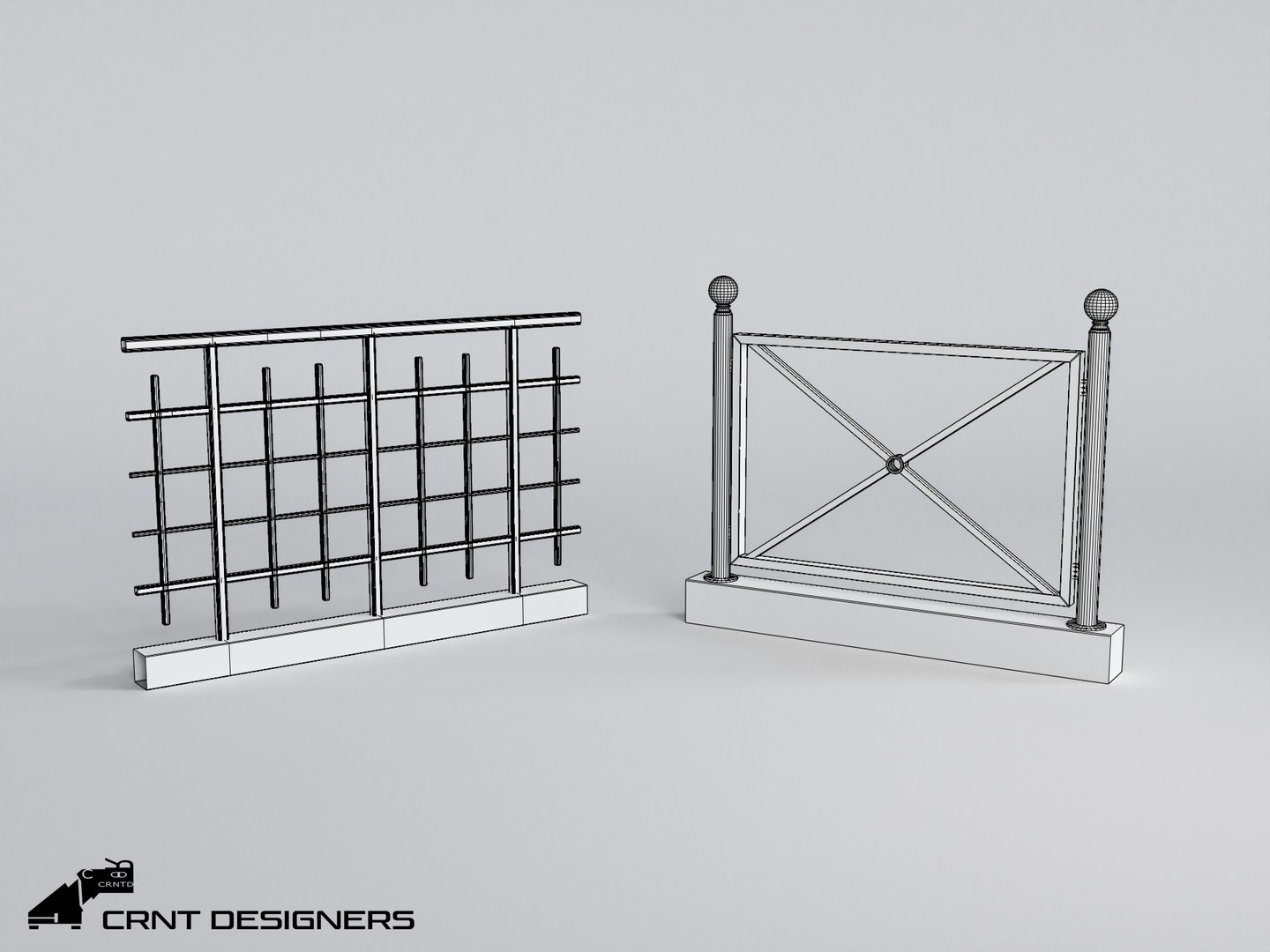 3D Road Side Railing - TurboSquid 2287178