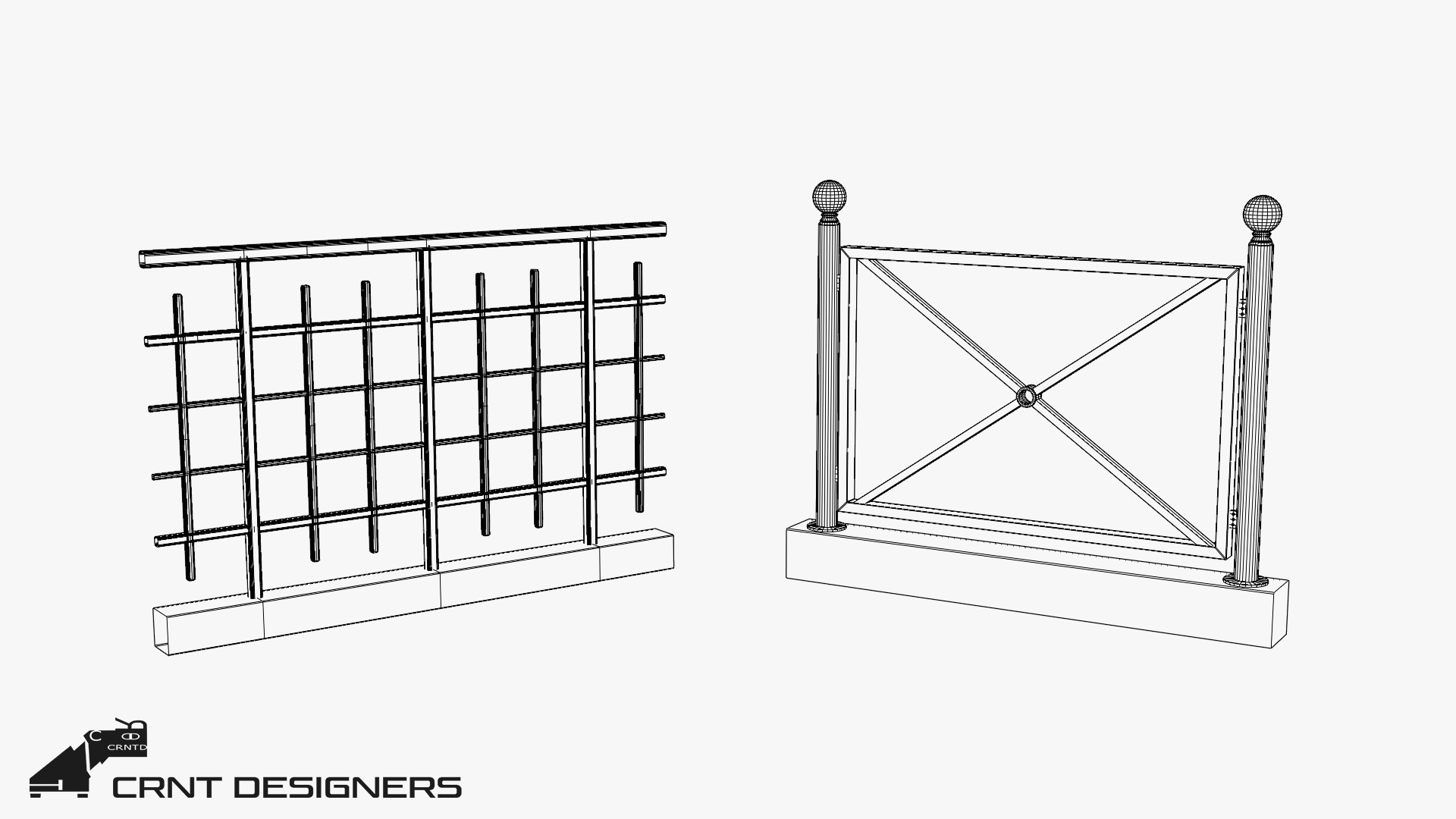 3D Road Side Railing - TurboSquid 2287178