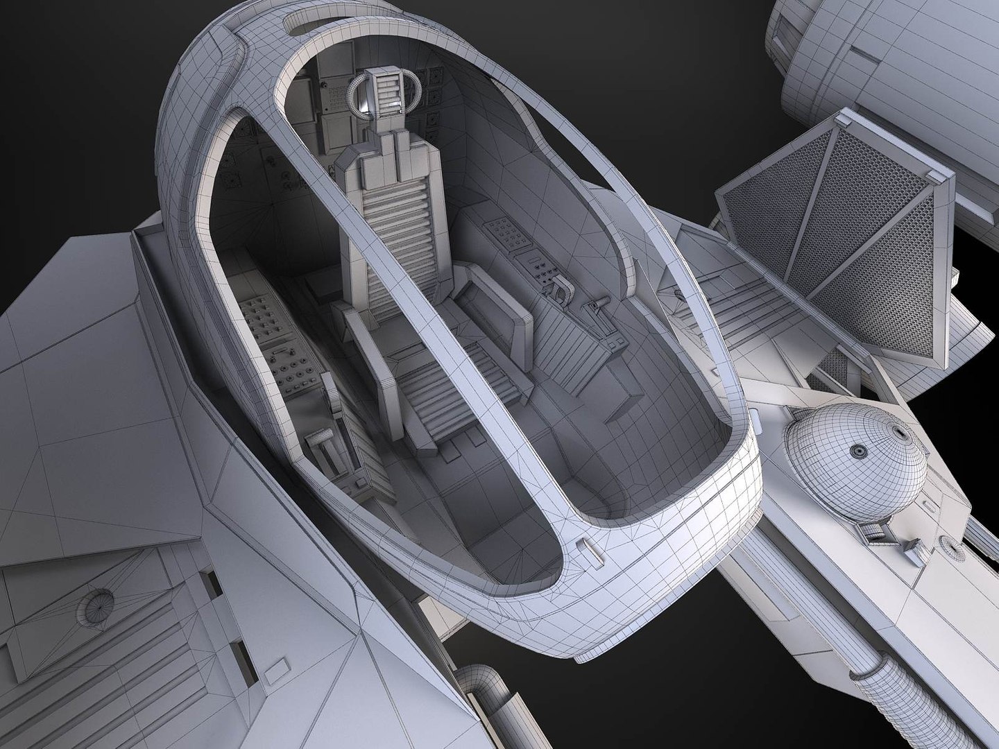 jedi starfighter eta-2 3d 3ds