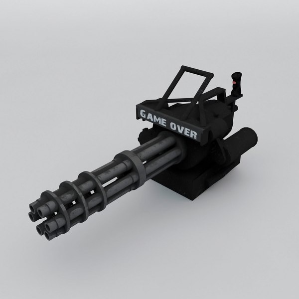 modelo 3d Night_Minigun - TurboSquid 1592683