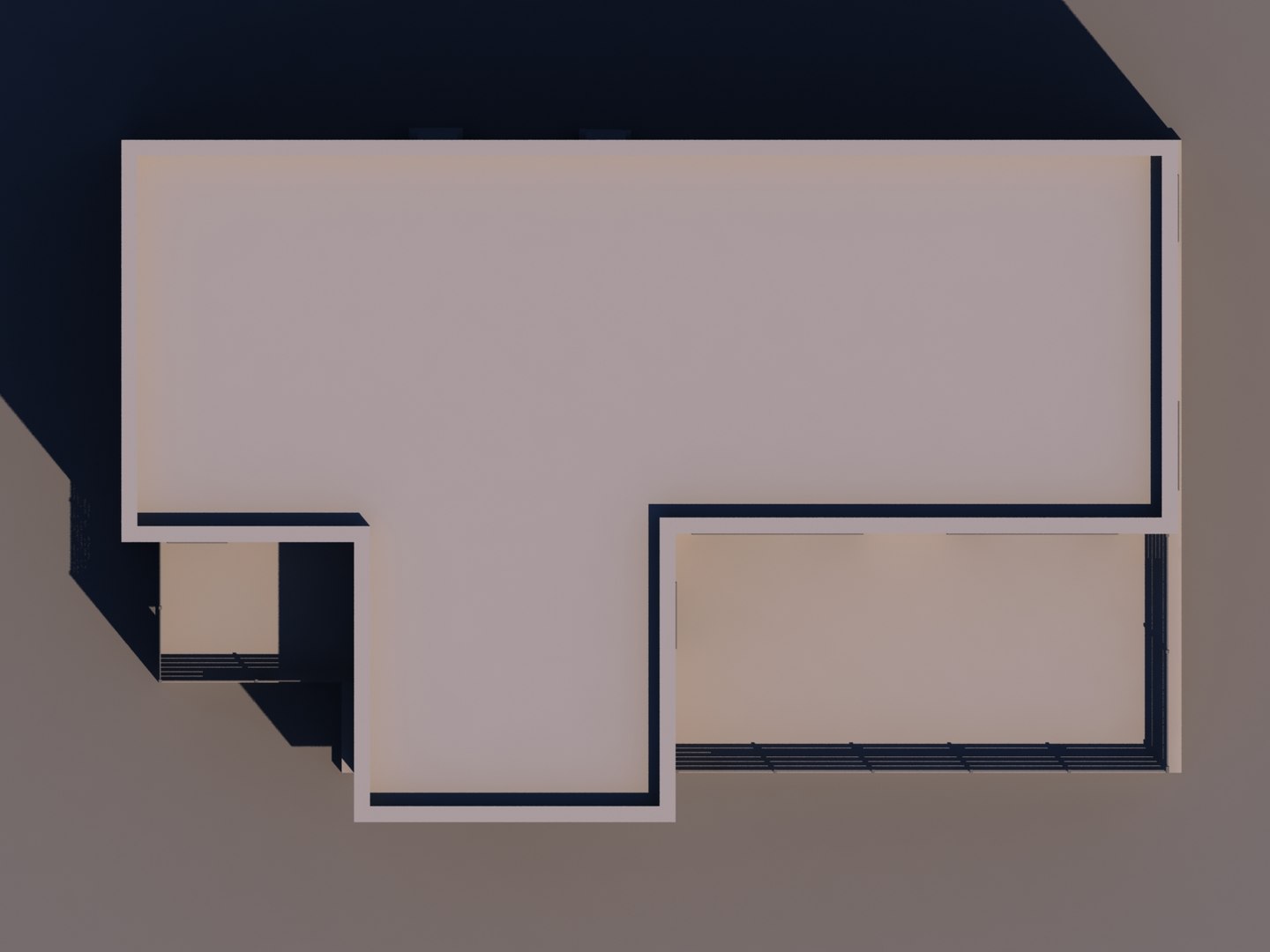 Modern 2 Story House 3D Model - TurboSquid 1395633