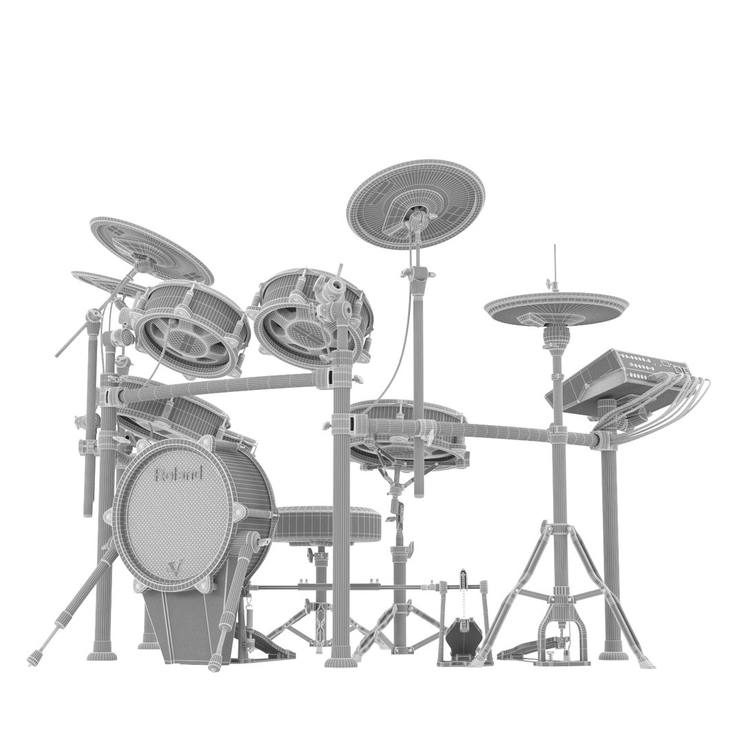 3D roland set model - TurboSquid 1376392