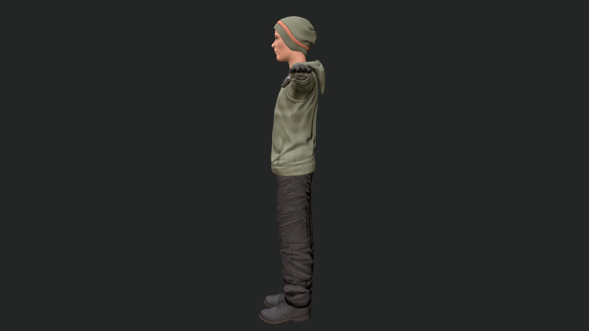 3D Cool Boy Rigged Lowpoly Character - TurboSquid 1843805