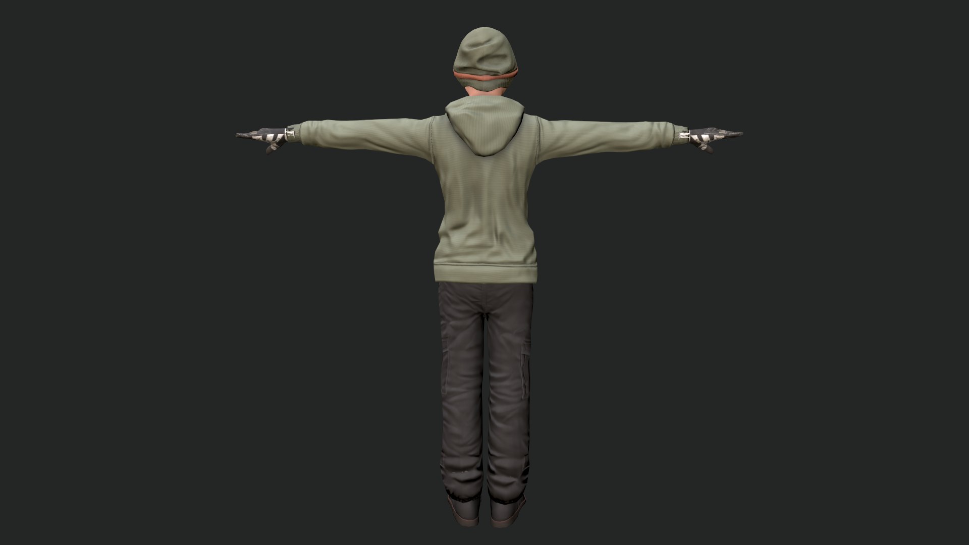 3D Cool Boy Rigged Lowpoly Character - TurboSquid 1843805