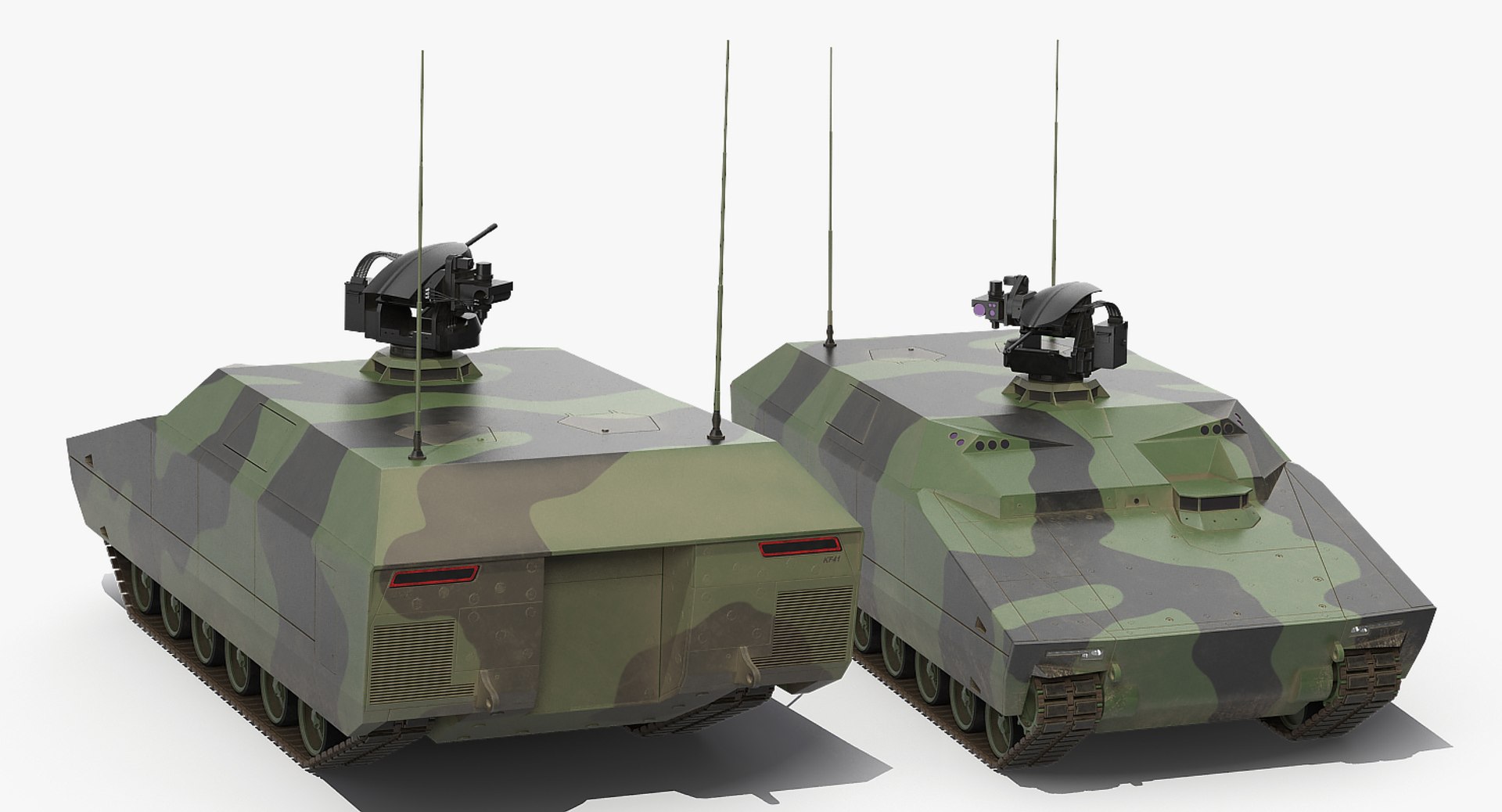 Kf41 lynx tank rigged 3D model - TurboSquid 1379596