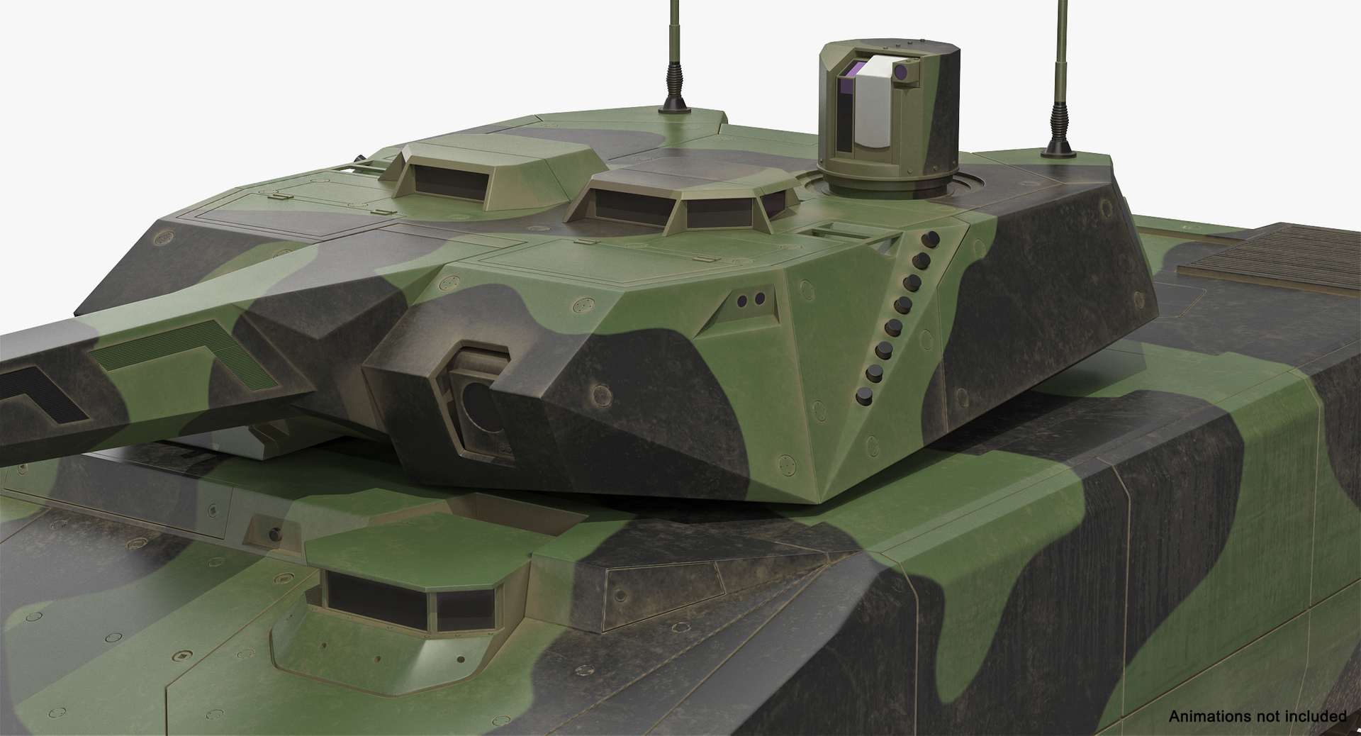 modelo 3d KF41 Lynx Tank Rigged Colección - TurboSquid 1379596
