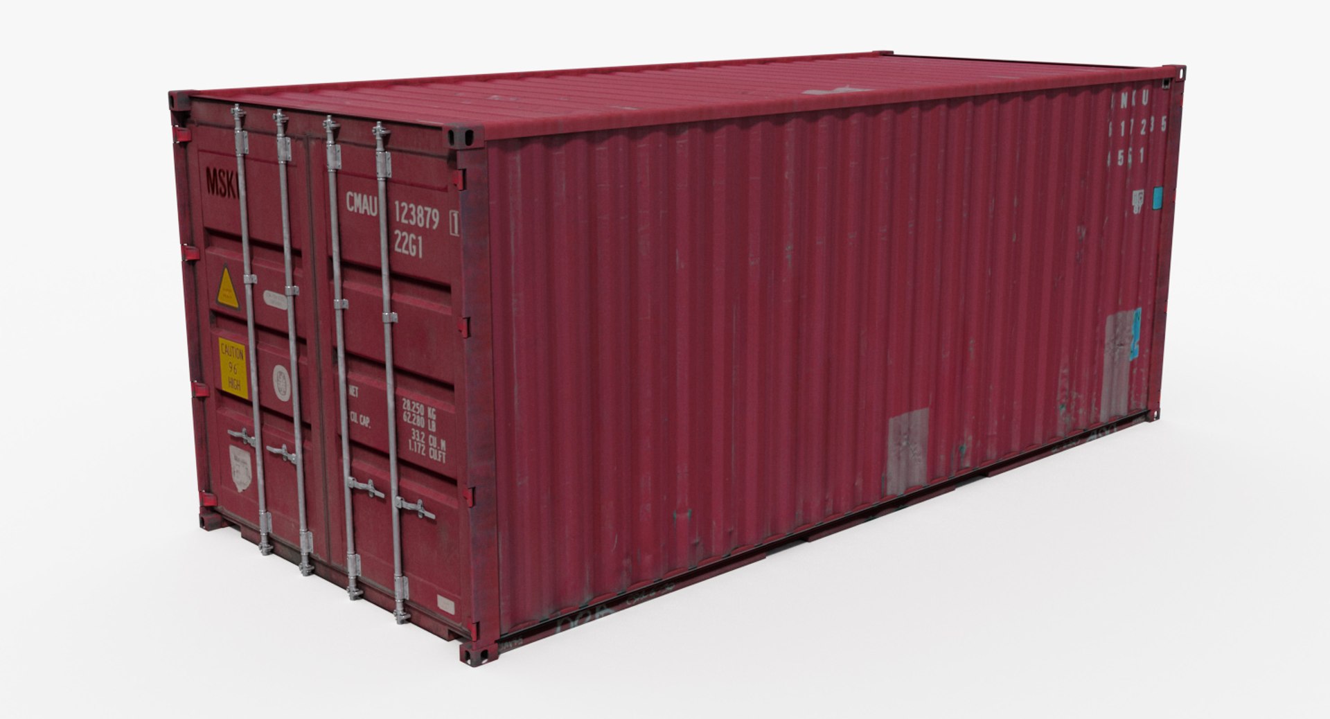 3D Industrial Shipping Container - TurboSquid 1471526
