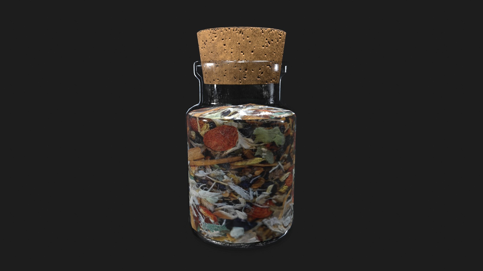 Medieval Magical Spell Jar V4 3D - TurboSquid 2326091