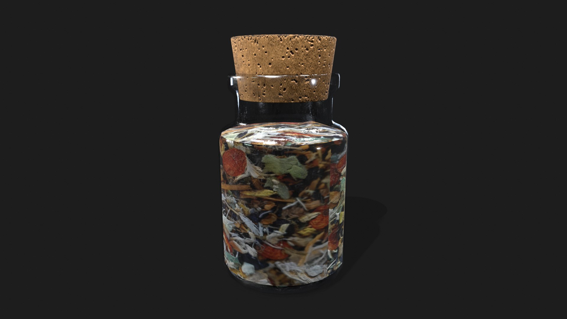 Medieval Magical Spell Jar V4 3D - TurboSquid 2326091