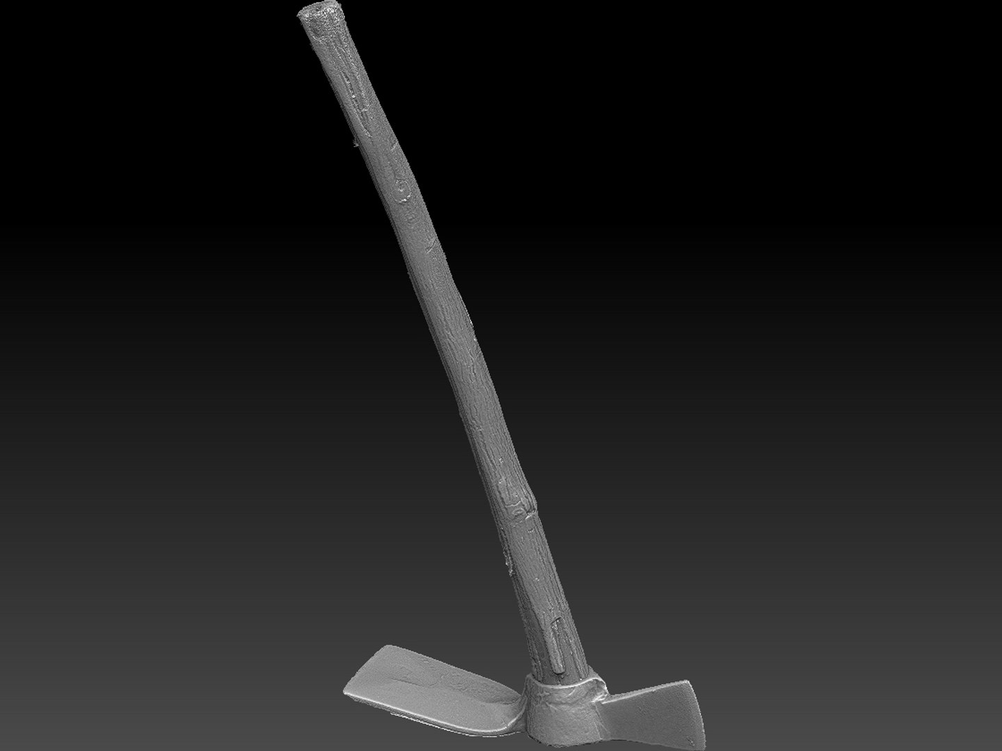 3d Model Pick Mattock