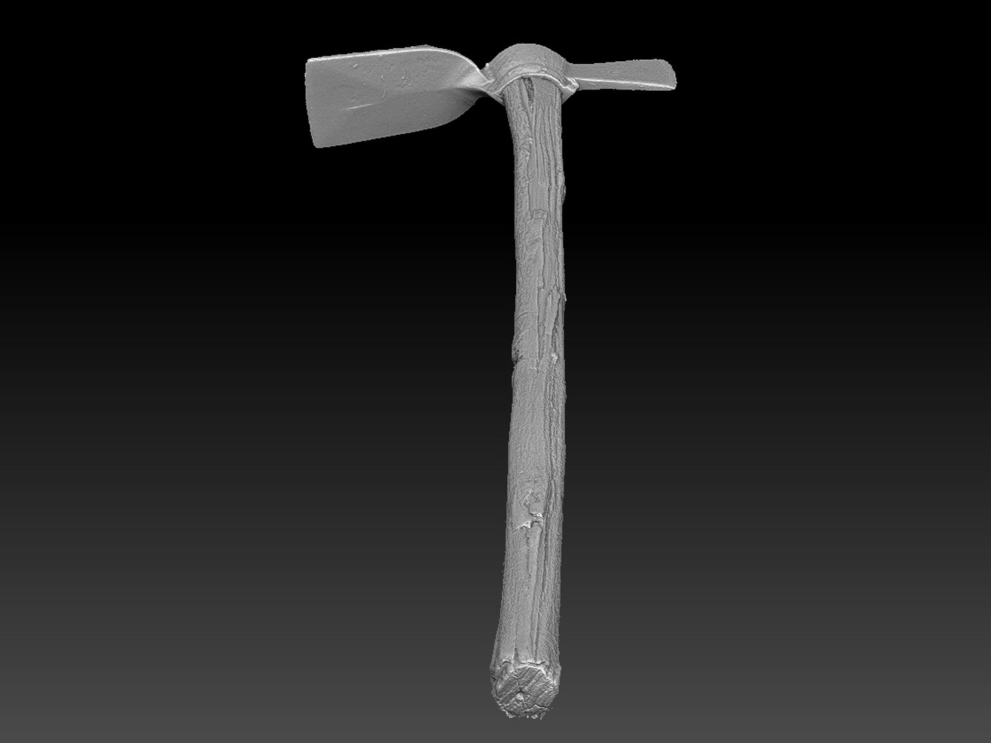 3d model pick mattock