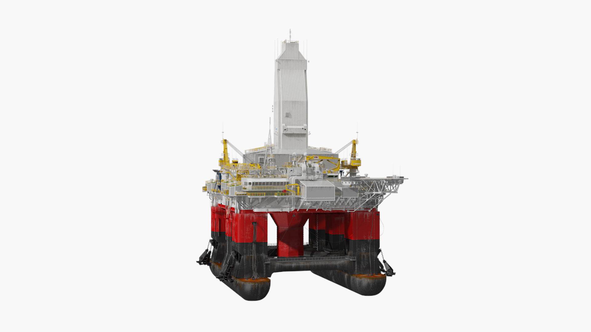 3D Offshore Oil Rig Platform Rigged - TurboSquid 2385145