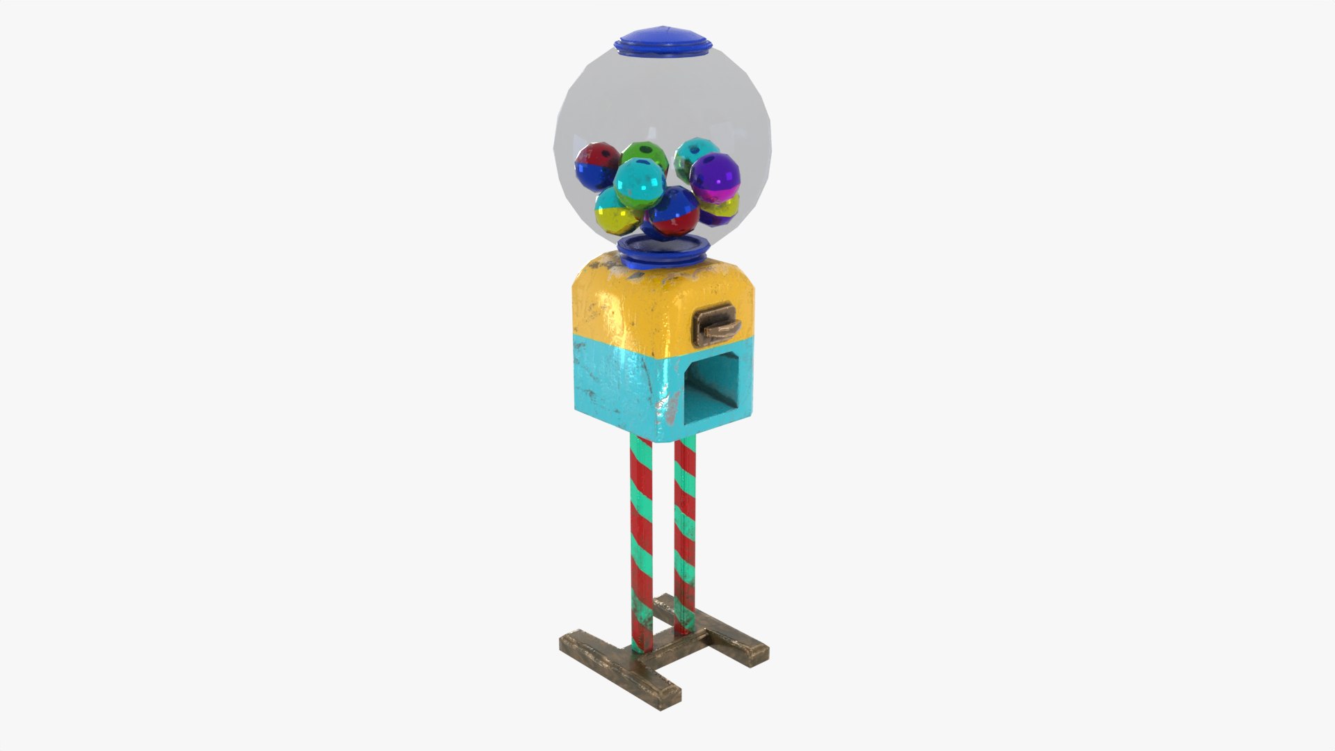 3D Balls Machine - TurboSquid 1847233