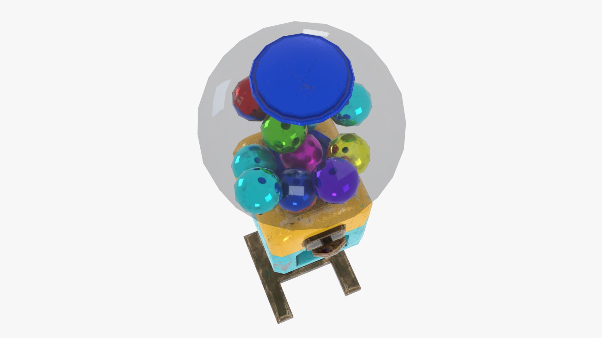 3D Balls Machine - TurboSquid 1847233