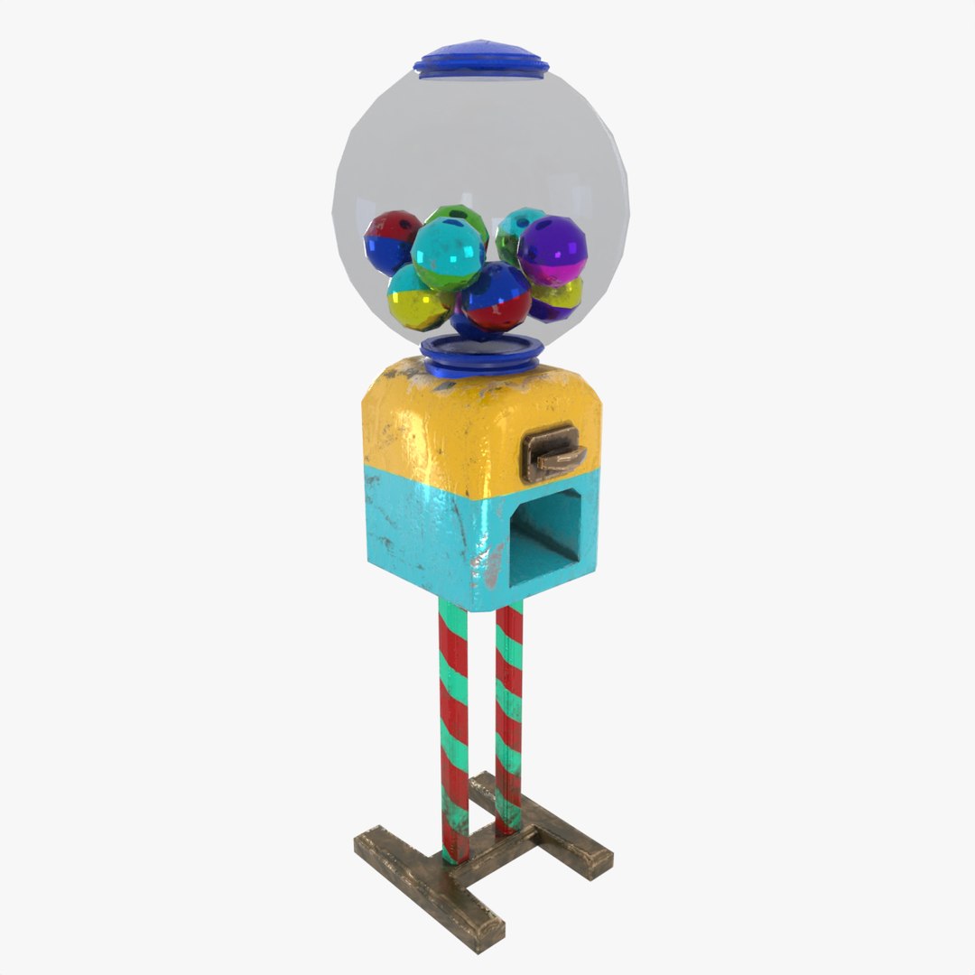 3D Balls Machine - TurboSquid 1847233