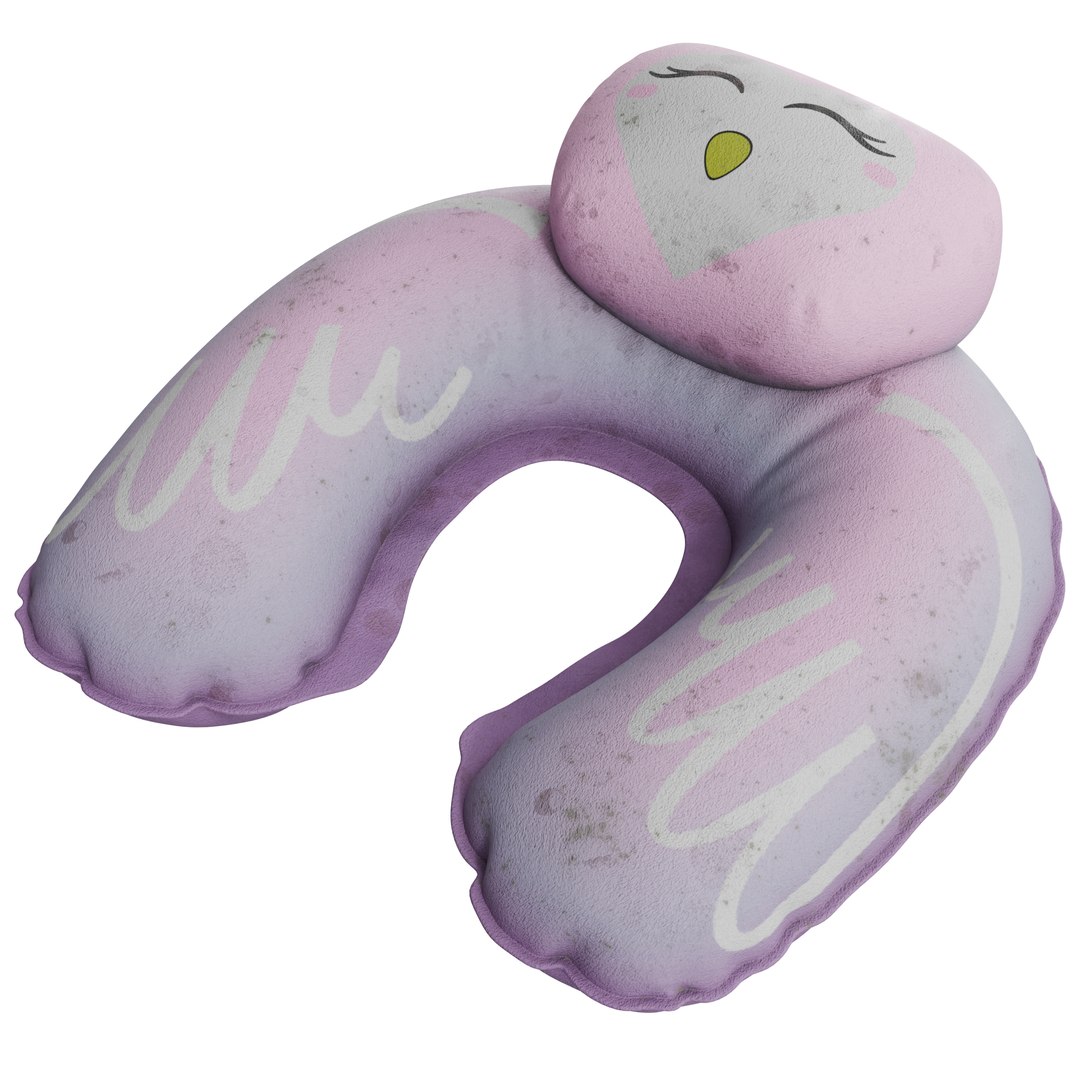 3D Neck Travel Pillow 02 K - TurboSquid 2332920