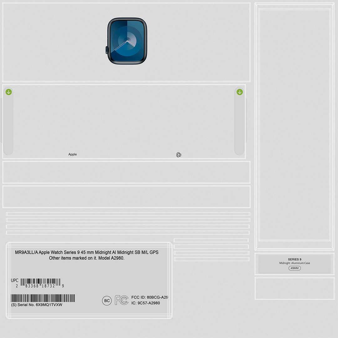 Apple Watch Packagings Collection 3 3D - TurboSquid 2237547