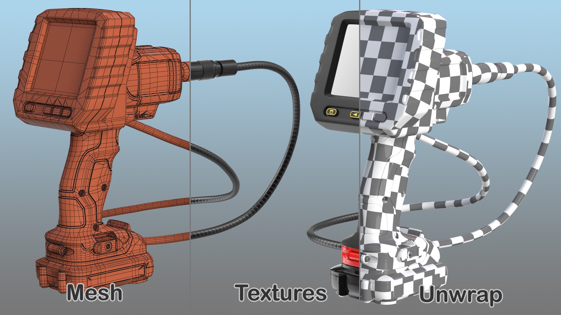 3D Model Inspection Camera Rigged Modo - TurboSquid 1532993
