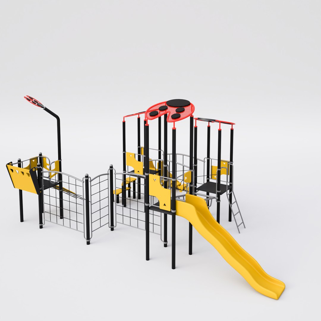 Ladybird Playground Model - TurboSquid 1352234