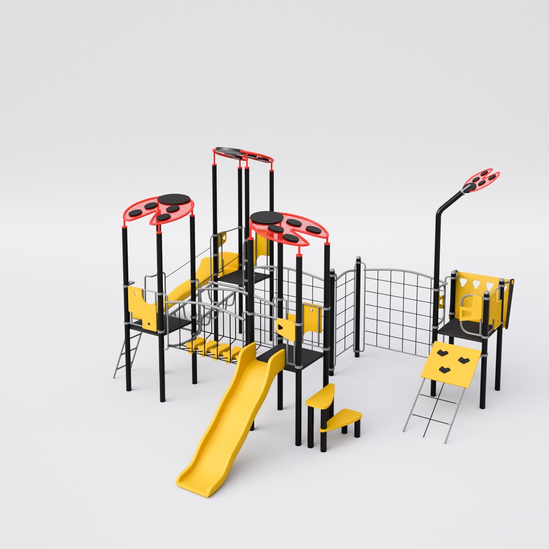 Ladybird Playground Model - TurboSquid 1352234