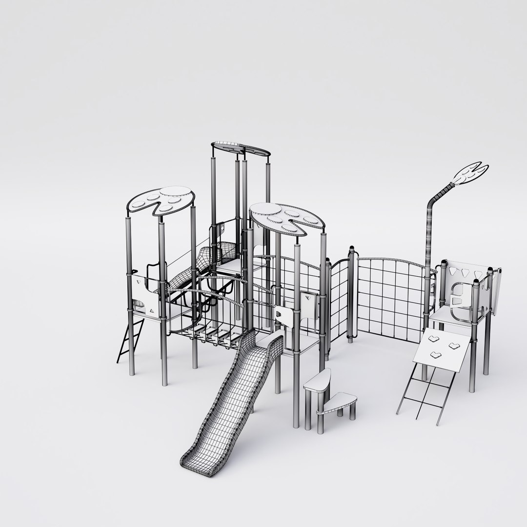 Ladybird Playground Model - TurboSquid 1352234