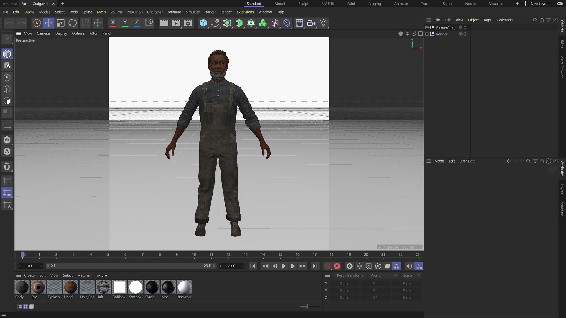 Farmer Craig Model - TurboSquid 1906247