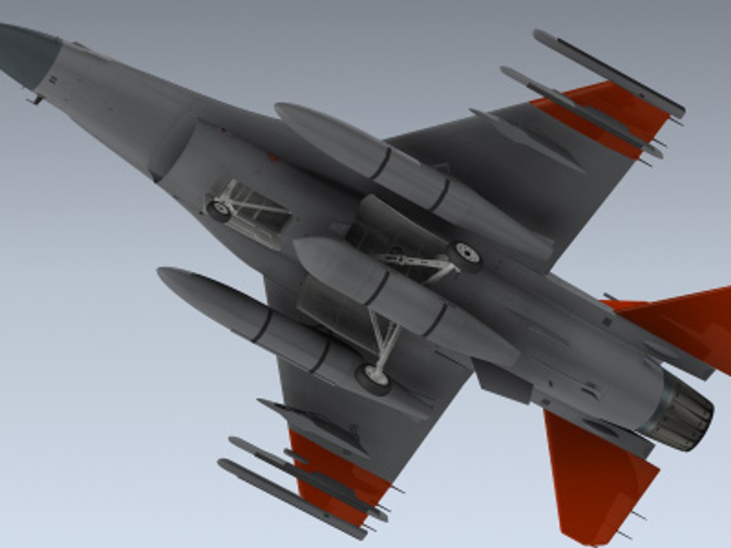 Usaf Target Drone 3d Model
