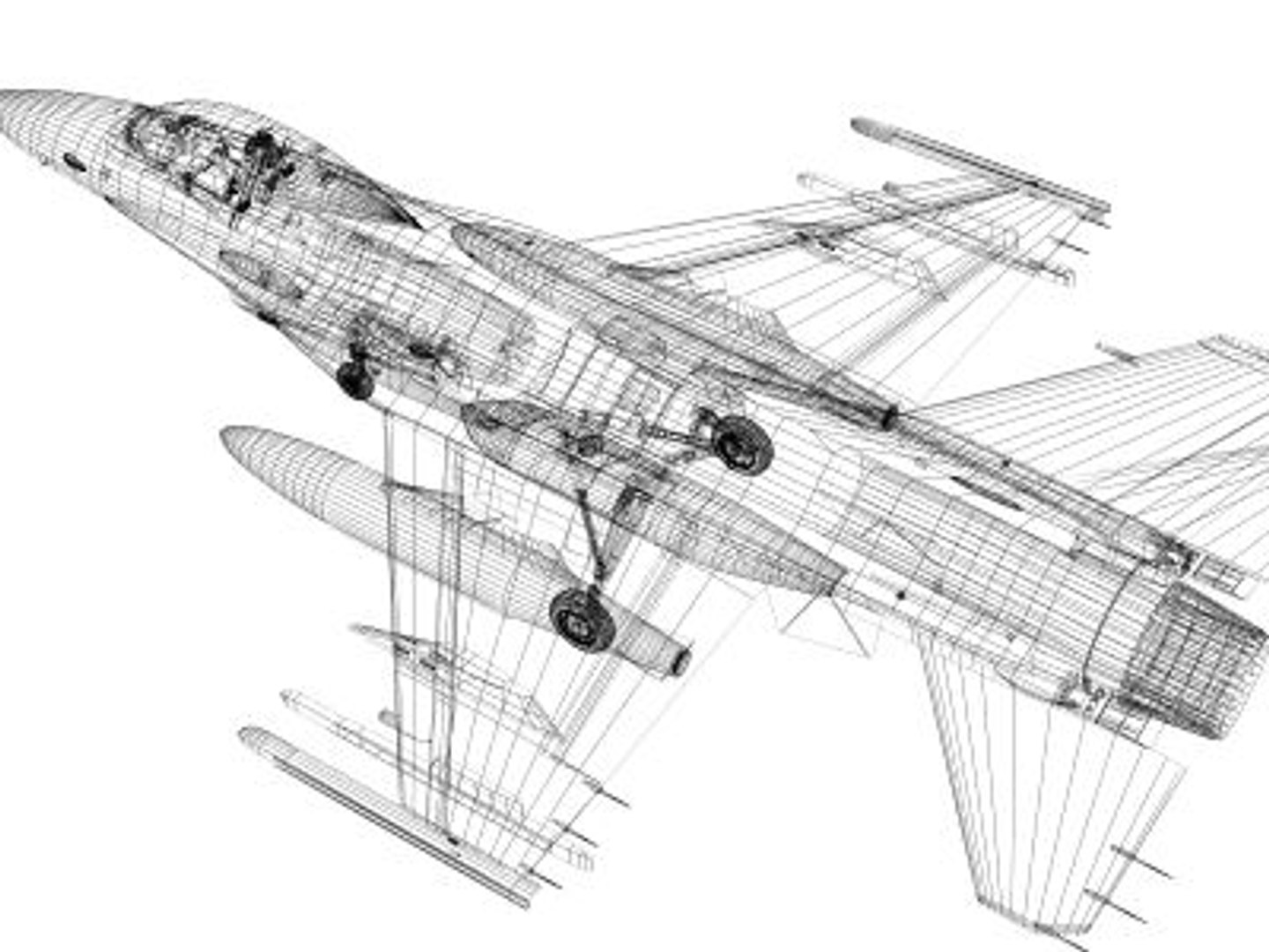 Usaf Target Drone 3d Model