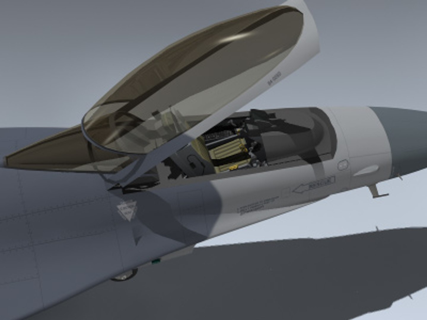Usaf Target Drone 3d Model