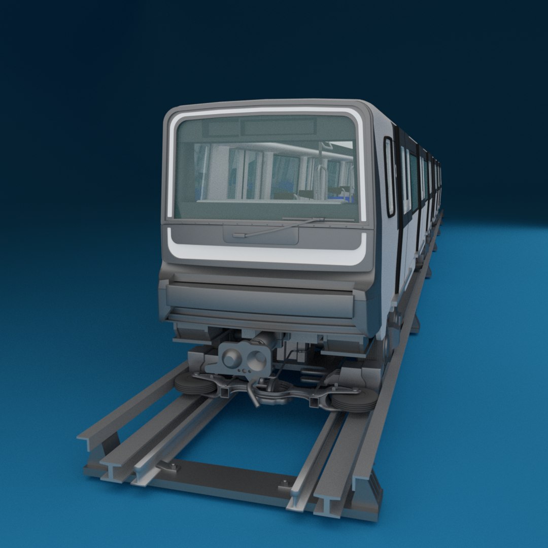 Train Paris Mp-14 3D Model - TurboSquid 1325597