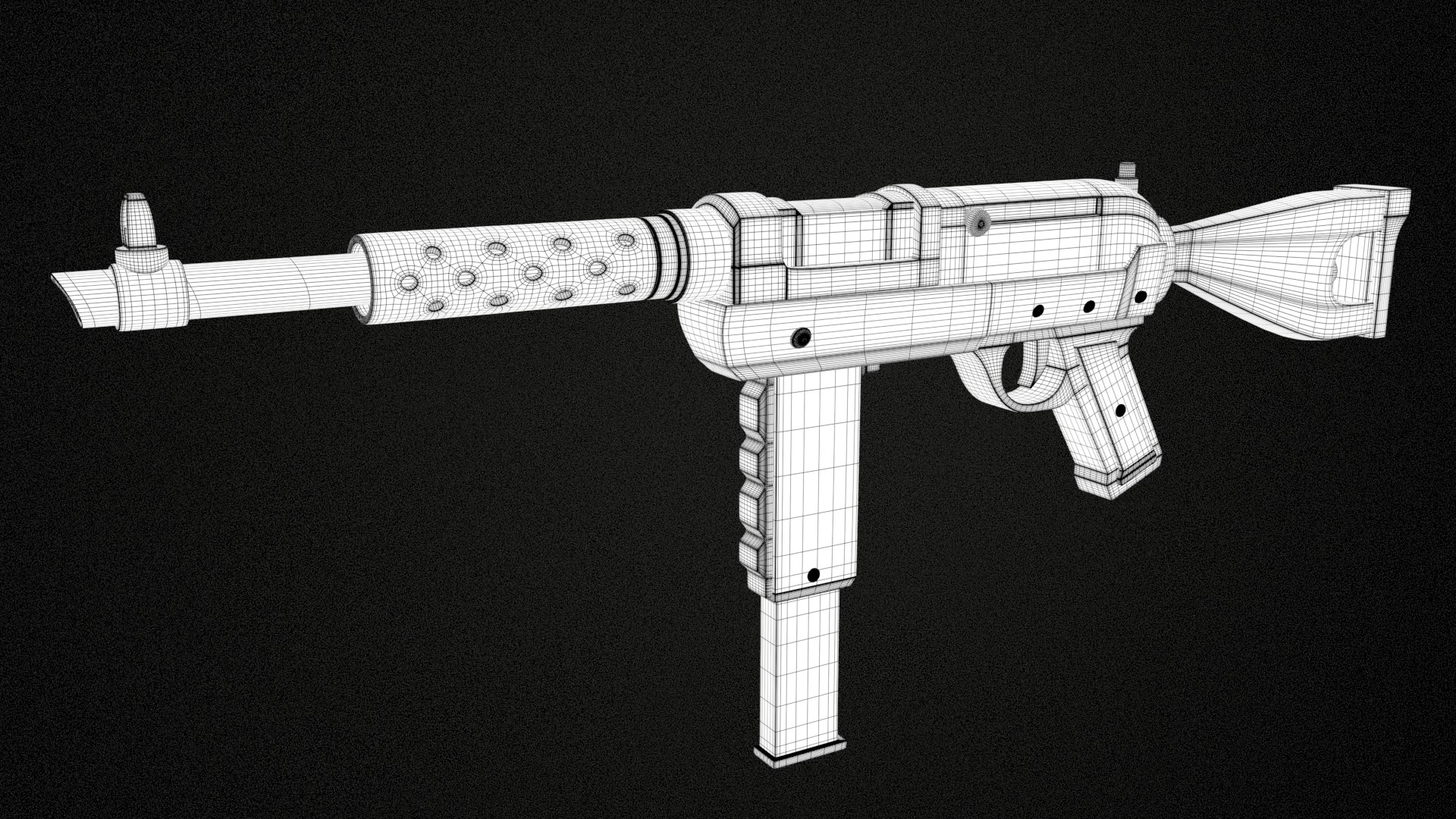 SMG Model - TurboSquid 1859465