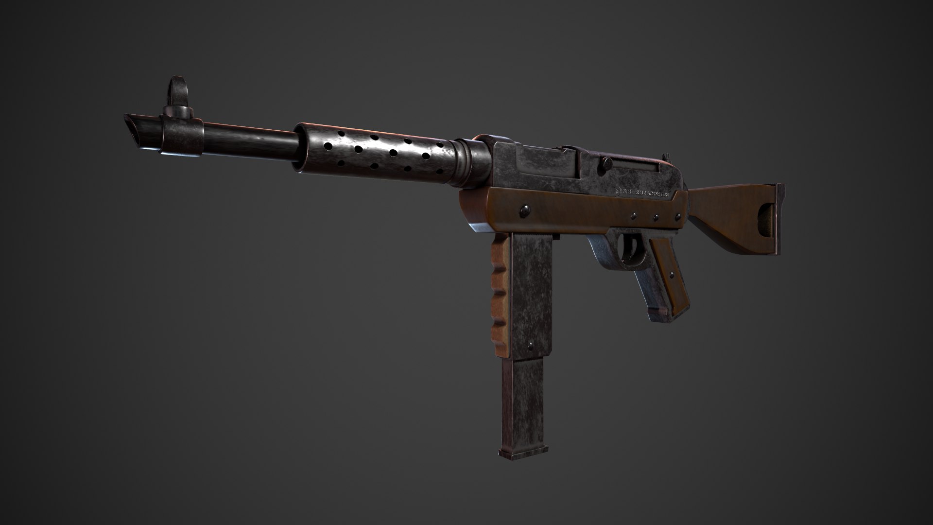 SMG Model - TurboSquid 1859465