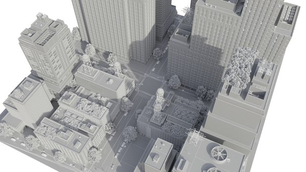 3D city streets - TurboSquid 1643251