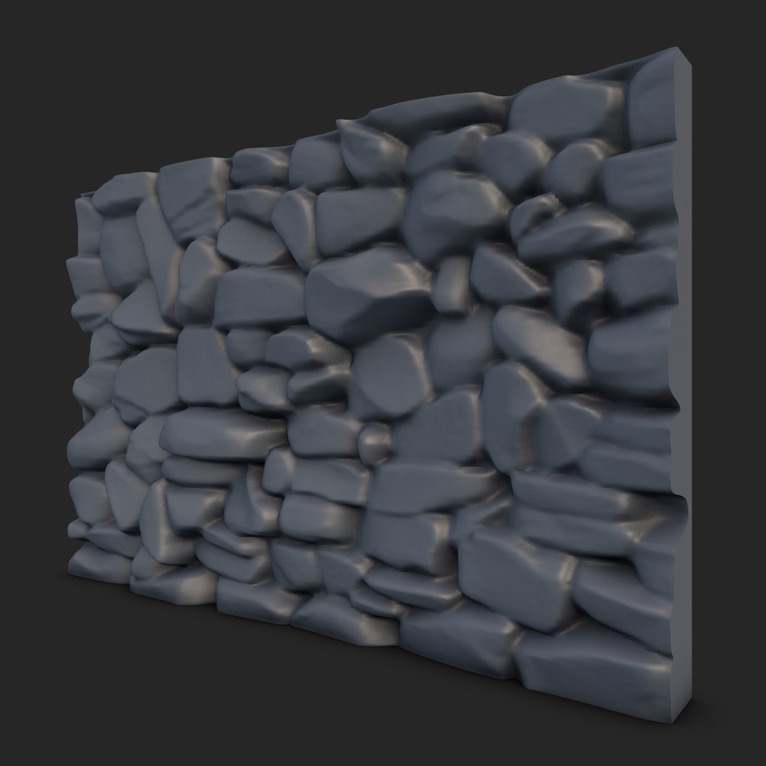 3D Rock Wall 10 Model - TurboSquid 2294883