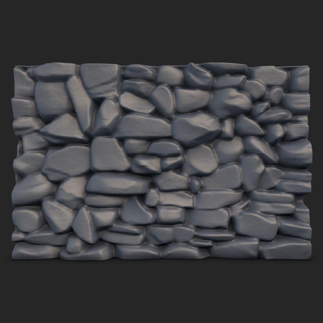3D Rock Wall 10 Model - TurboSquid 2294883