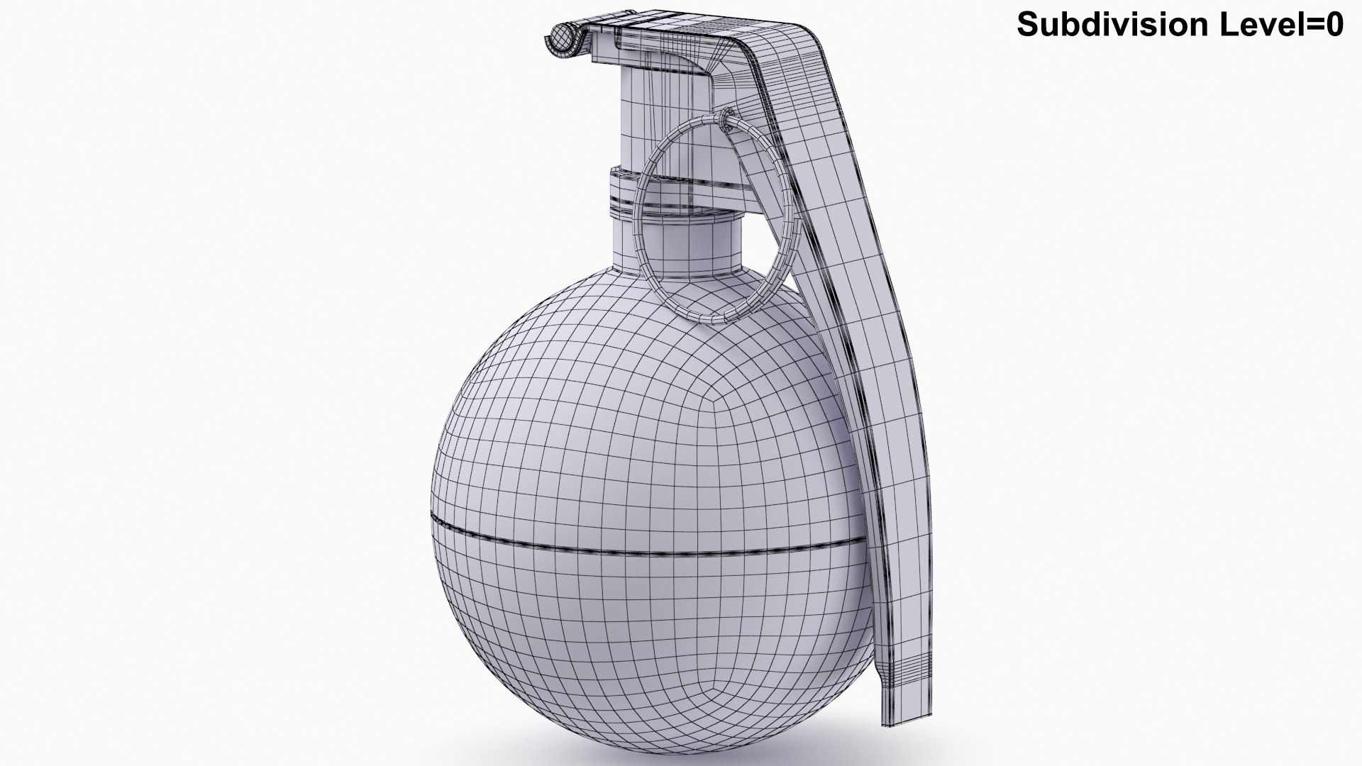 3D Hand Grenade 01 Model - TurboSquid 2100926